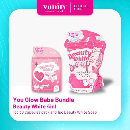 You Glow Babe Beauty White 4in1 30 capsules Glutathione Collagen ...