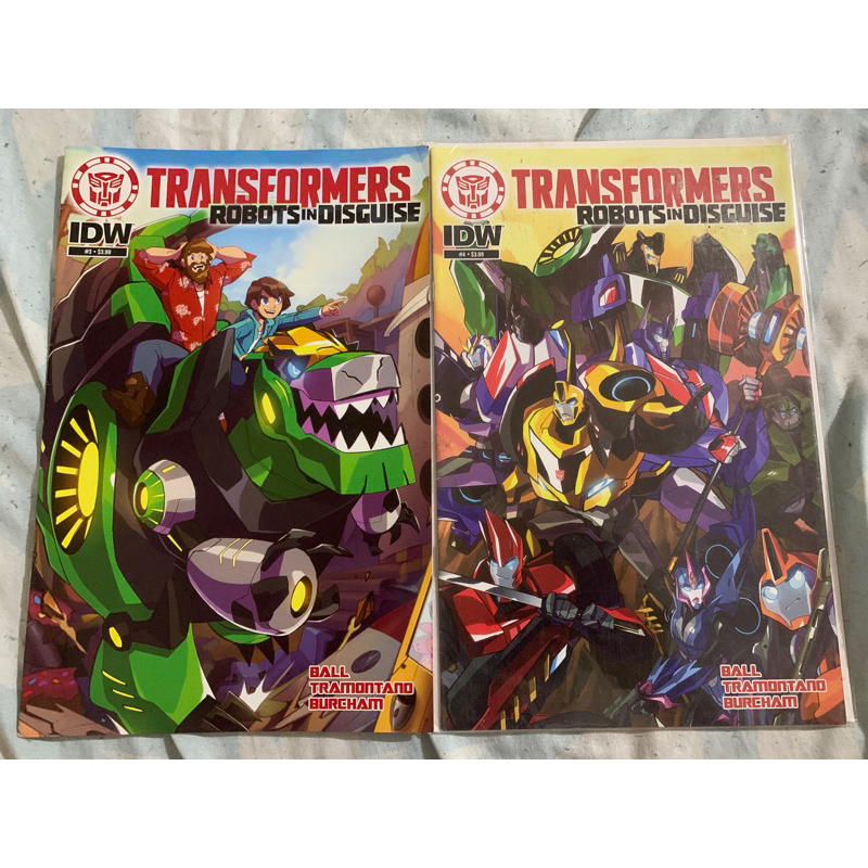 Transformer Robot in Disguise Assorted Comics Image IDW Movie | Shopee ...