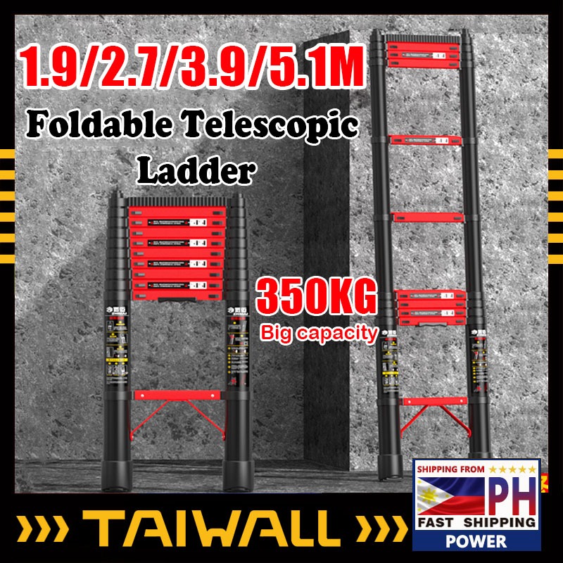 Multi-function Foldable Telescopic Ladder folding aluminum ladder ...