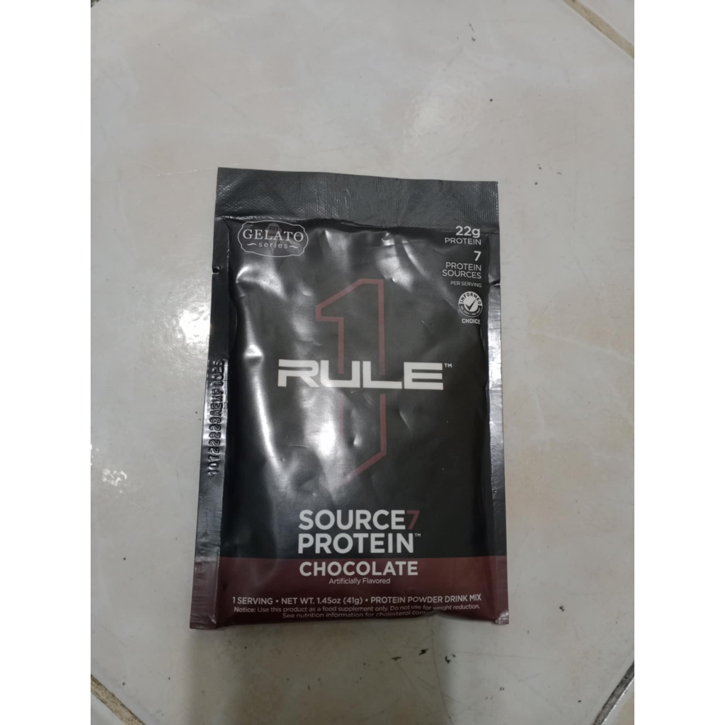 Rule 1 R1 Source 7 Protein sachet | Shopee Philippines