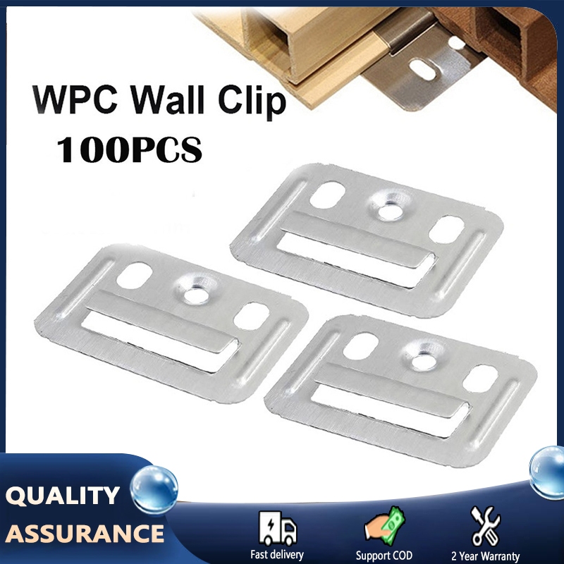 Metal Clip for Wpc wall and ceiling Fluted cladding clip only indoor ...