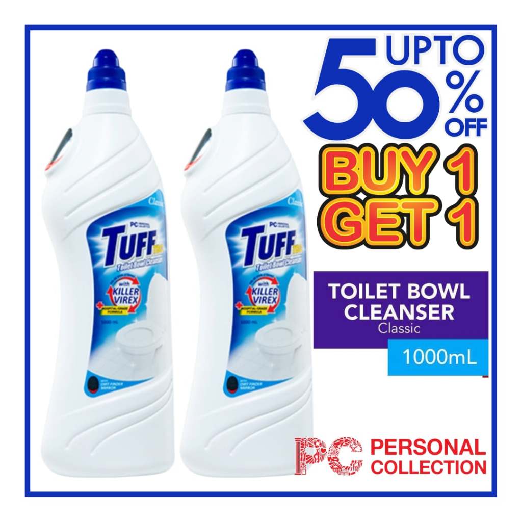 PERSONAL COLLECTION Tuff TBC Toilet Bowl Cleaner 1000ml Tough on Germs ...