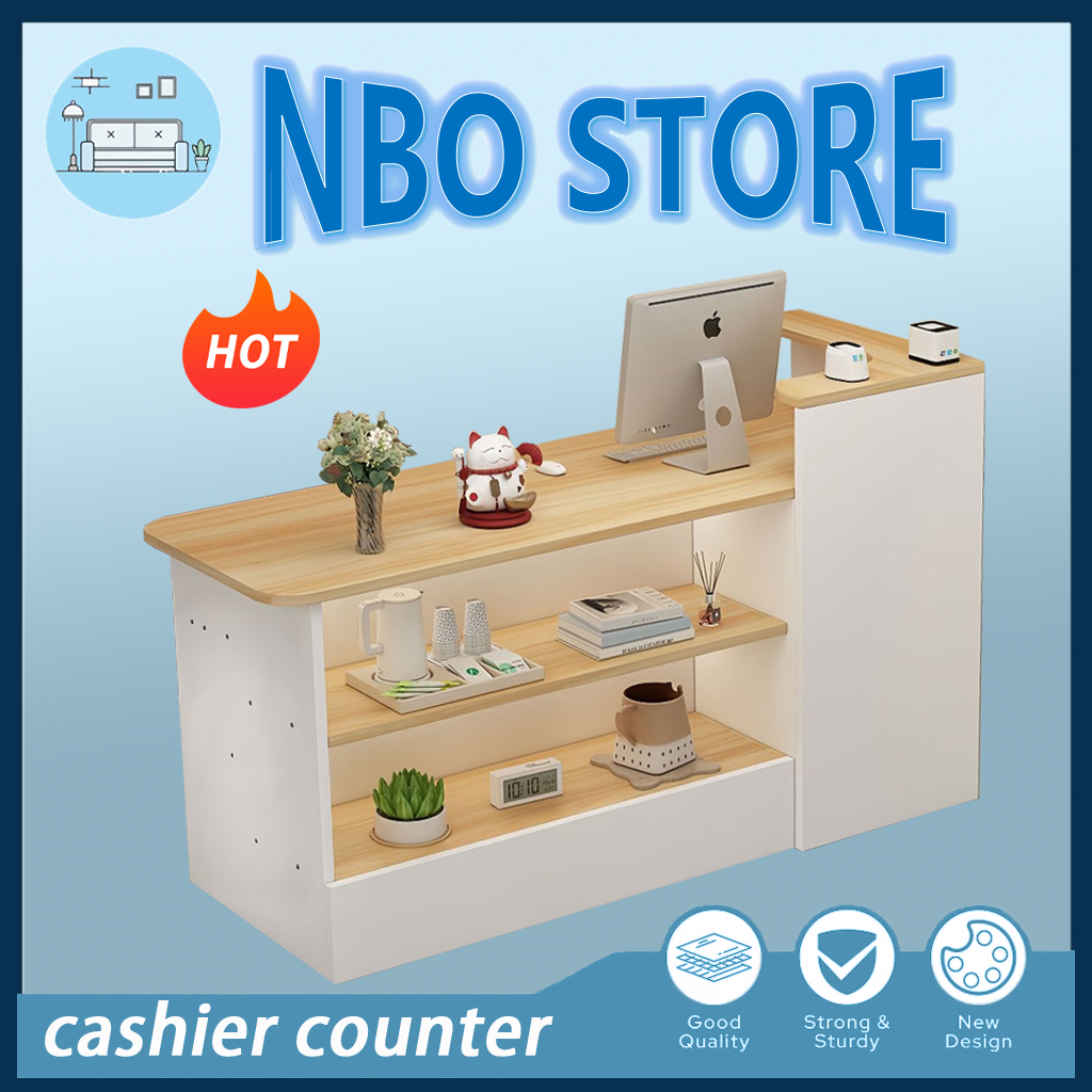 (COD)Cashier，Counter，Supermarket Store Front Desk ，shop small counter ...
