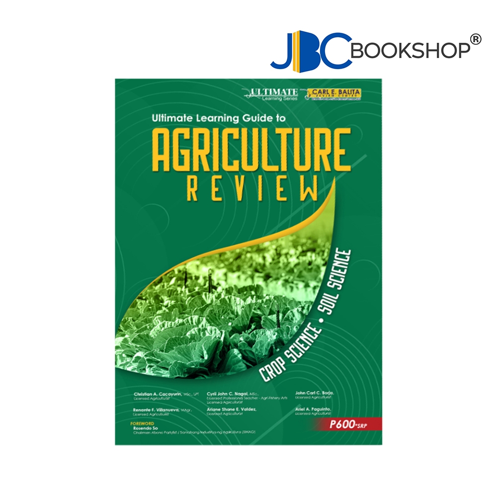 Agriculture Review Ultimate Learning Guide Crop Science (2023 Edition) by Carl Balita CBRC ...