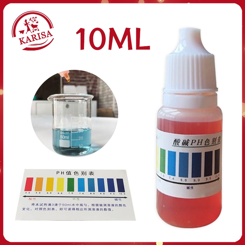 10ML PH Meter Solution for Test Acidity And Base Levels Of Water ...