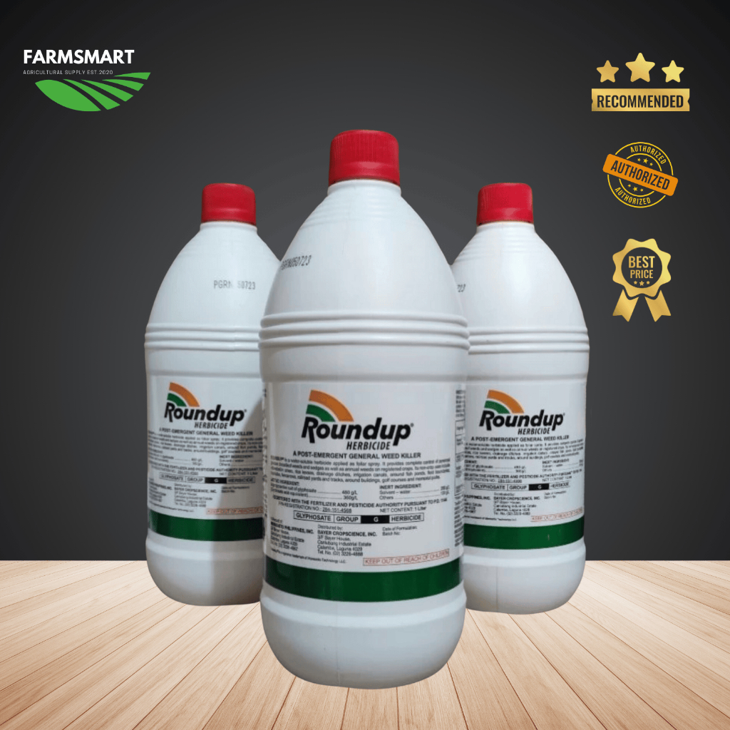 RoundUp Herbicide 1L - General Weed Killer / roundup | Shopee Philippines