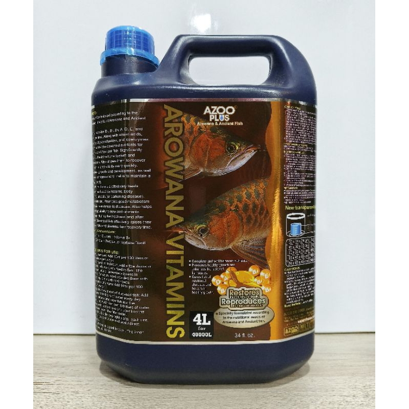 Azoo Plus Arowana Vitamins 4L | Shopee Philippines