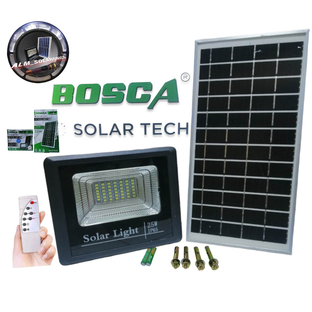 Bosca Solar Light Outdoor Led Flood Light Bosca 25w water proof IP65 ...