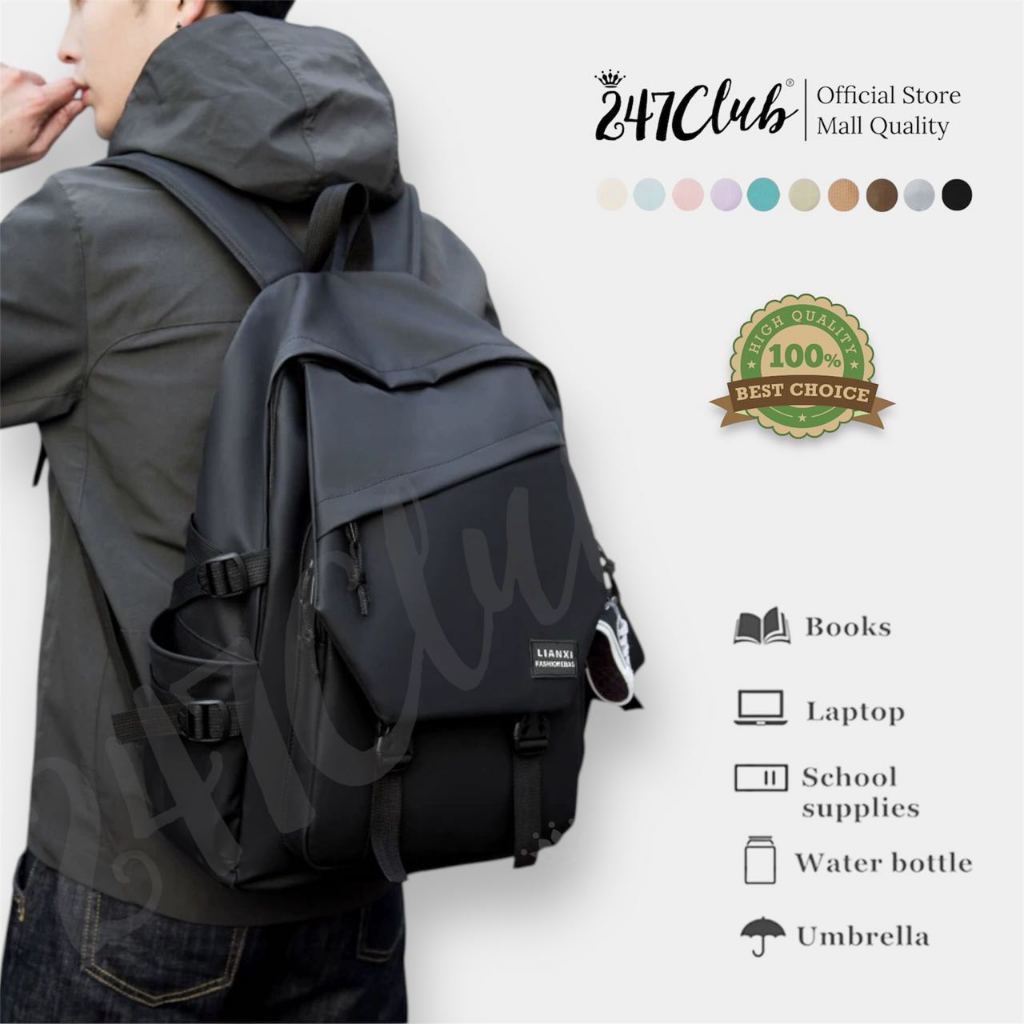 247CLUB Original Korean Version Japanese High Capacity Schoolbag ...