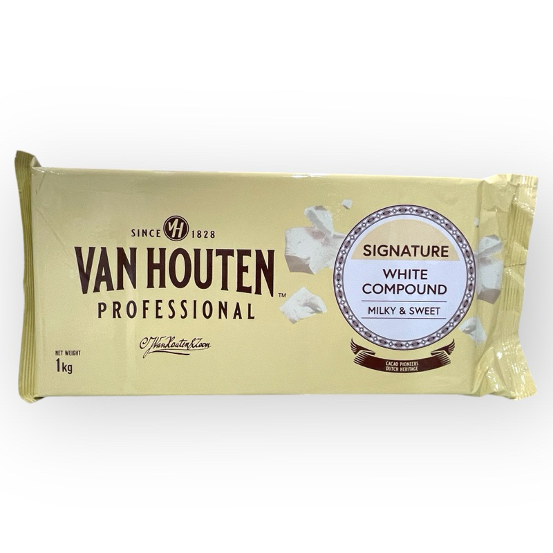 Van Houten White Chocolate Compound 1kg | Shopee Philippines