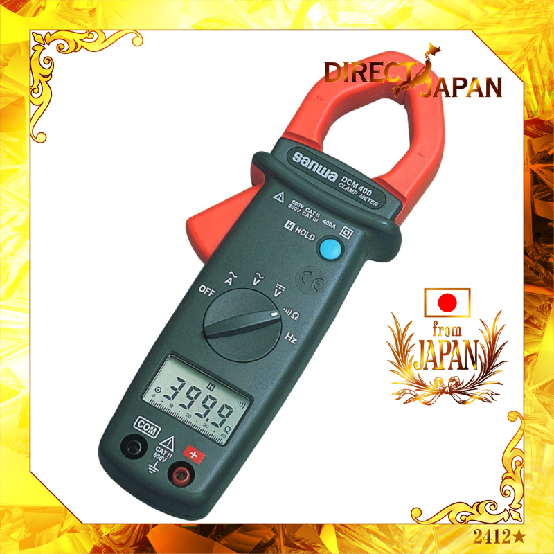 SANWA (Sanwa Electric Meter Co., Ltd.) Clamp Meter (DCM) (193X50X28mm ...