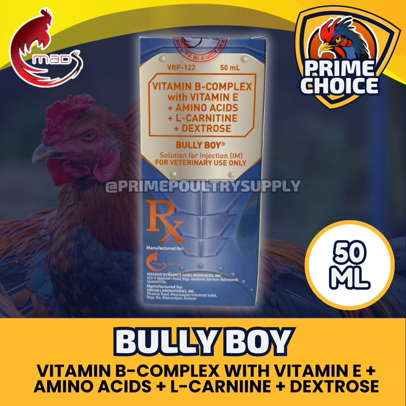 Bully Boy 50ml Vitamin B Complex | Shopee Philippines