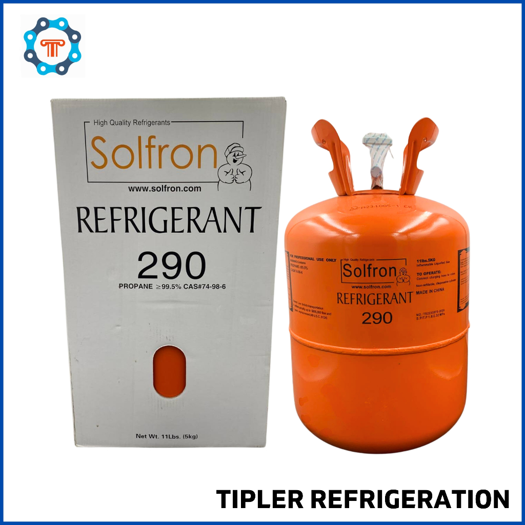 SOLFRON R290 Refrigerant Freon 5kg | Shopee Philippines