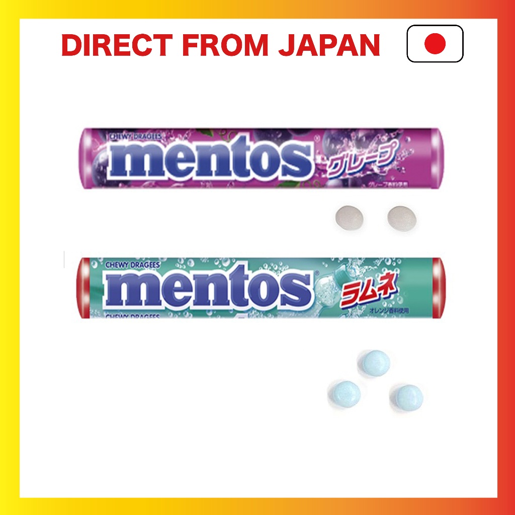 Mentos Candy (Grape/ Ramune) Direct from Japan | Shopee Philippines