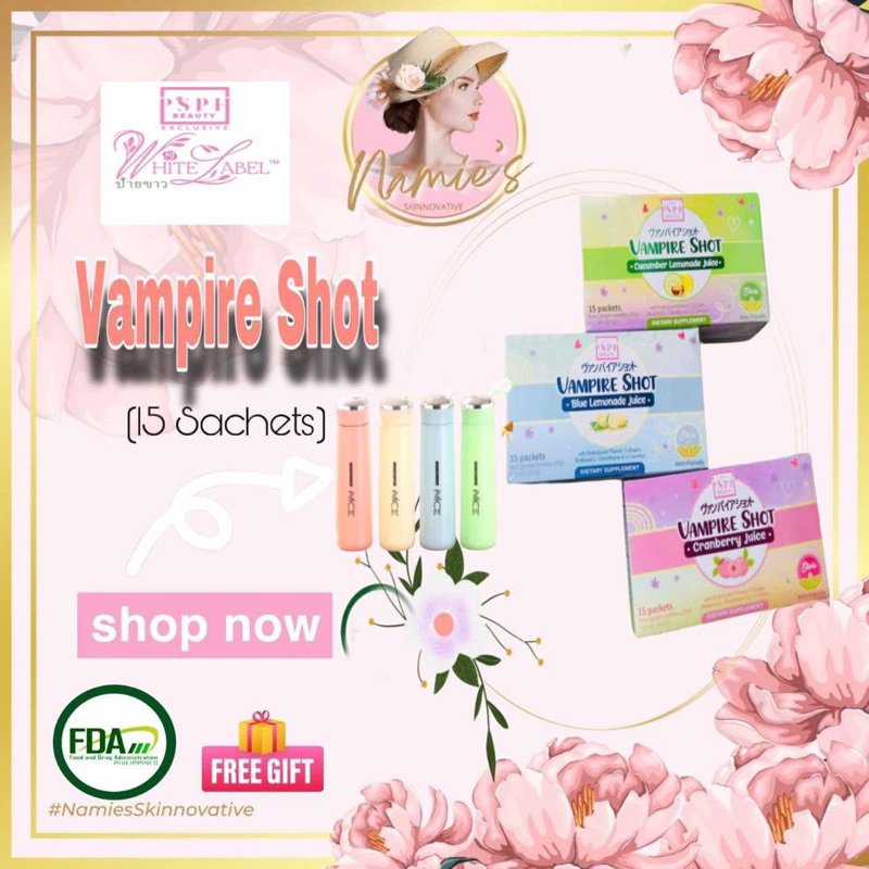(FREE TUMBLER) VAMPIRE SHOT/CUPPACOPI | Shopee Philippines