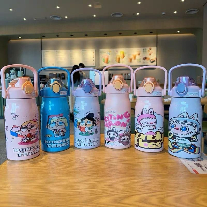 Labubu tumbler large capacity 1200ml | Shopee Philippines