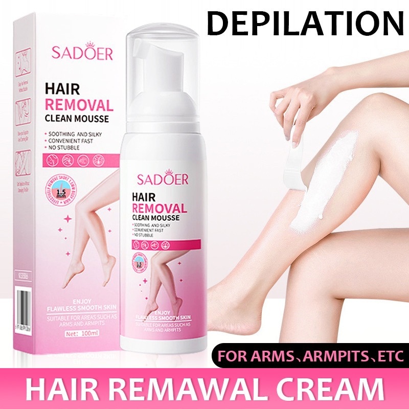 hair removal mousse painless hair removal cream painless depilatory ...