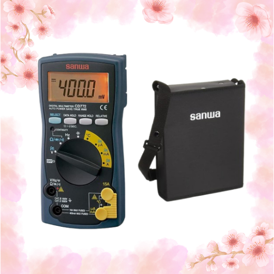 Sanwa Electric Measuring Instrument SANWA Digital Multimeter CD772 ...
