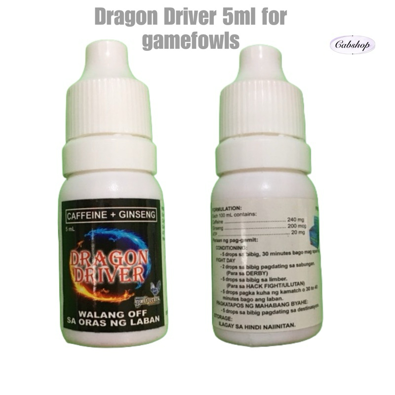 Dragon Driver 5ml oral drops supplement that gives alertness and ...