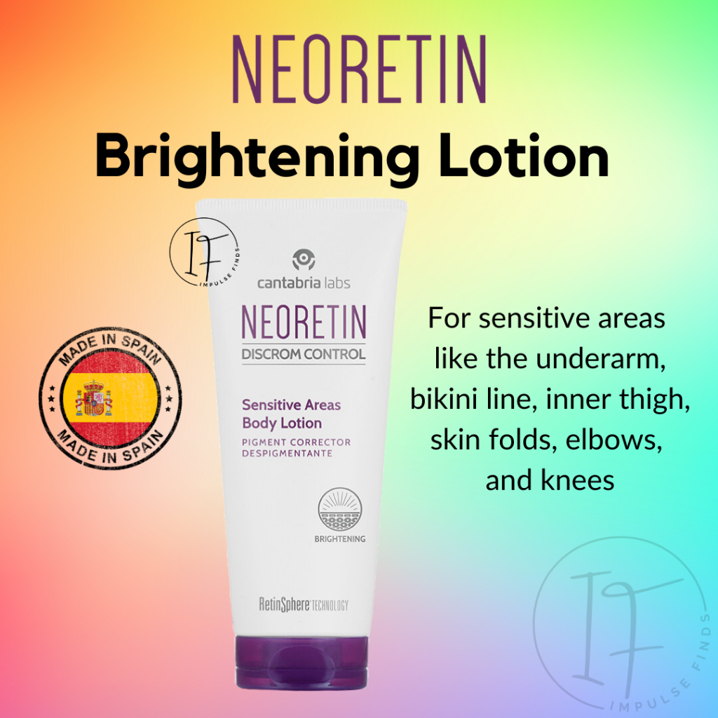 Neoretin Discrom Control Sensitive Areas Body Lotion 100ml For ...