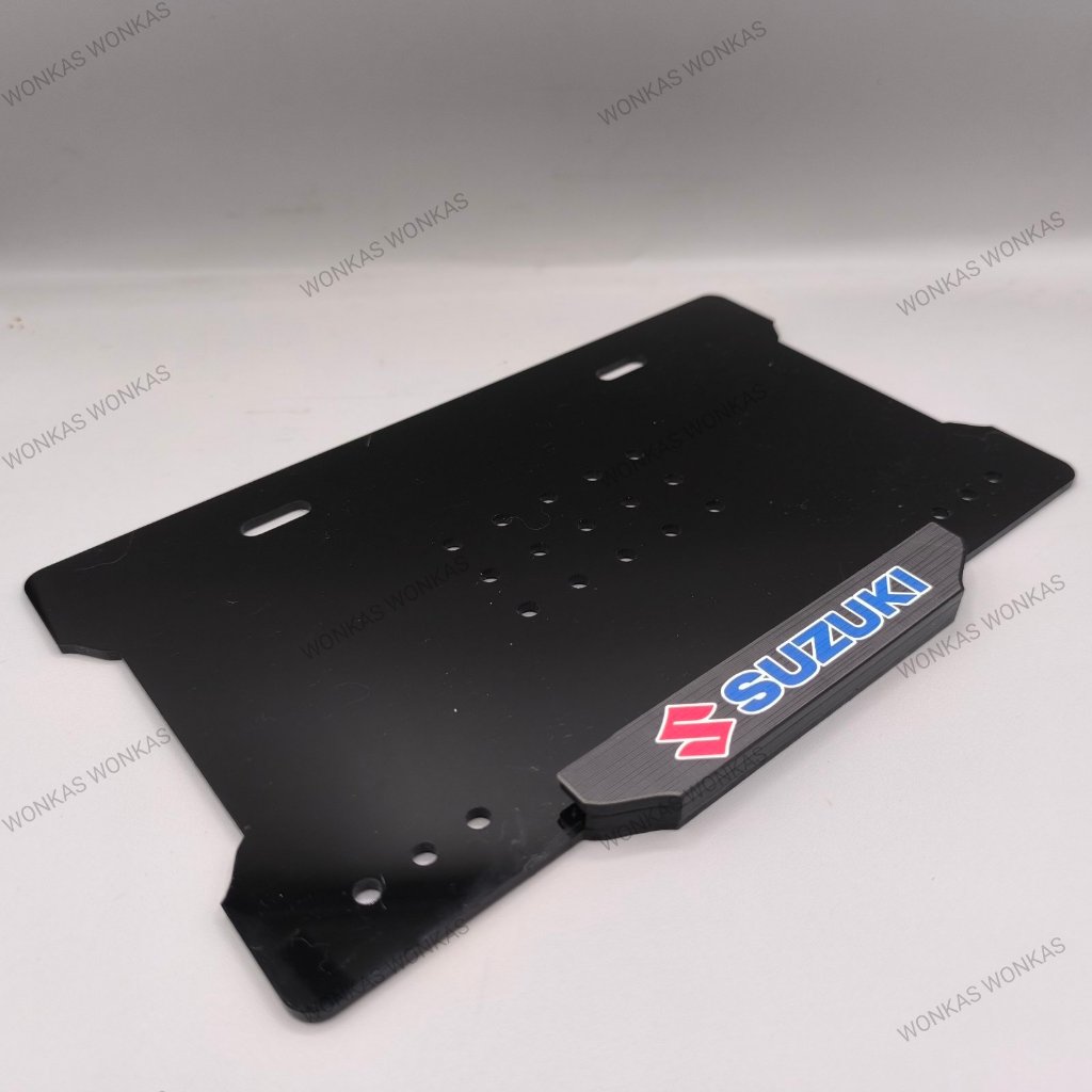 SUZUKI Acrylic Motorcycle Back Plate Cover 2.0 | Shopee Philippines