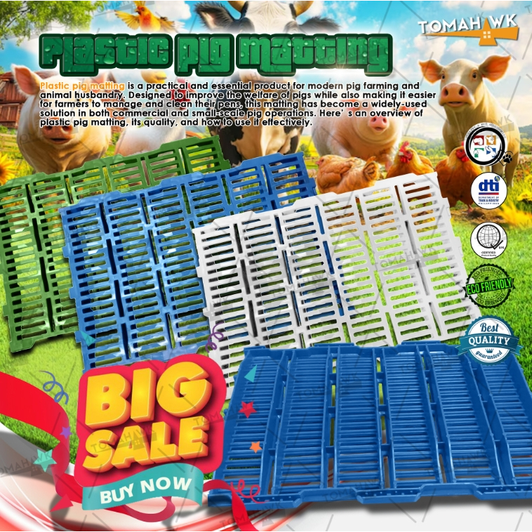 TOMAHAWK PLASTIC FLOOR FOR PIGGERY FIT FOR CAGE EASY TO CLEAN HEAVY ...