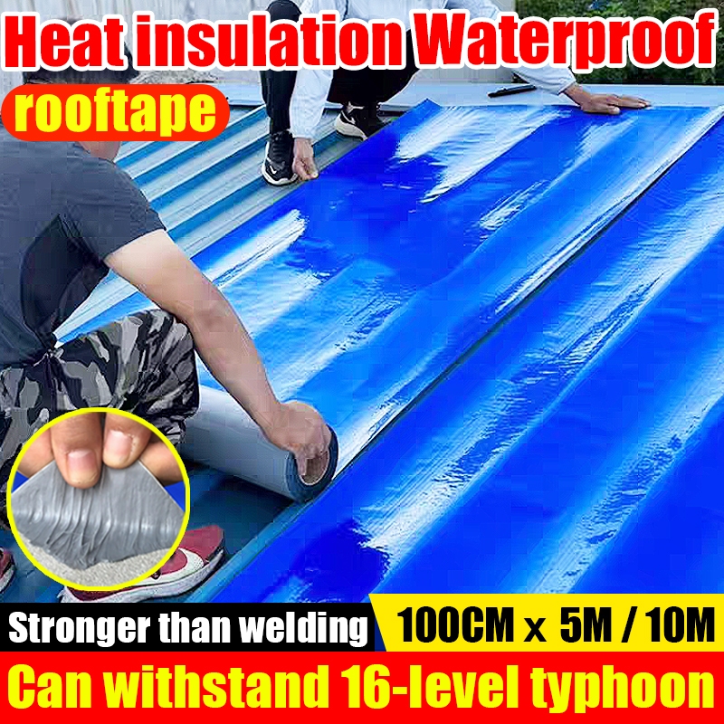 Anti-Typhoon！roof tape Super Strong Butyl Waterproof Tape 100cm for ...