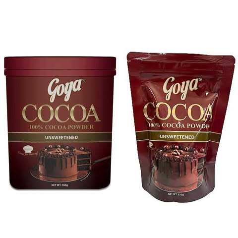 Goya Cocoa 100% Unsweetened Powder in 2 Variants | Shopee Philippines