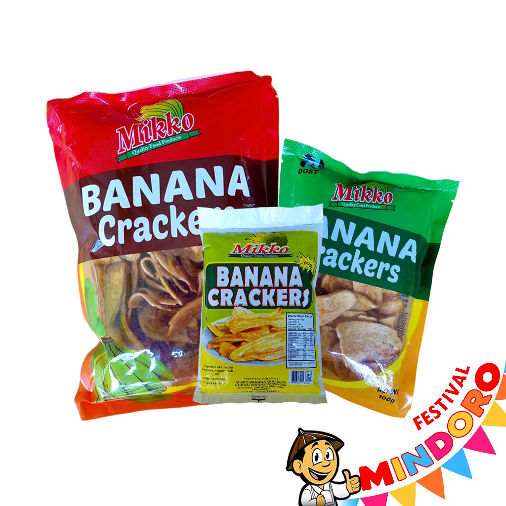 Banana Chips Mikko Original Mindoro Product Pasalubong Healthy Crackers ...