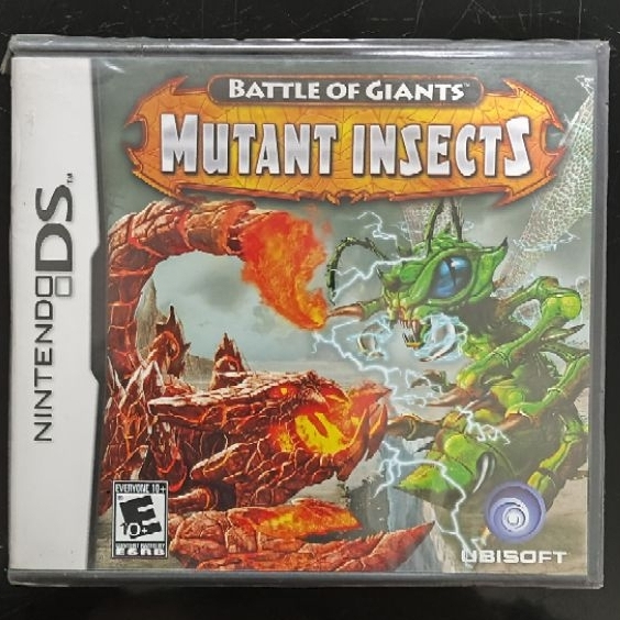 Battle of Giants Mutant Insects Nintendo DS (Sealed) | Shopee Philippines