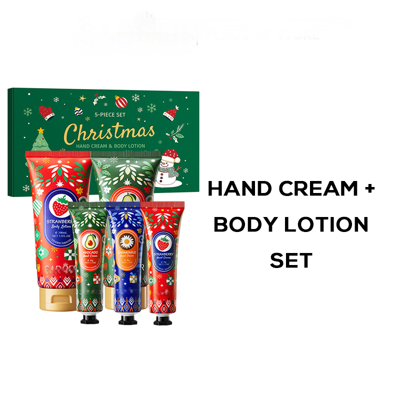 SD Christmas Hand Cream Body Lotion Moisturizing Whitening Body Lotion ...