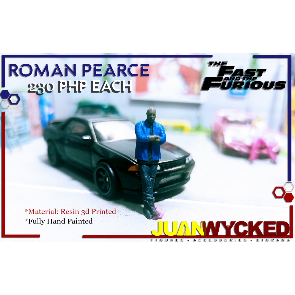 1:64 Fast and Furious - Roman Pearce Scale Model - JuanWycked 3d ...
