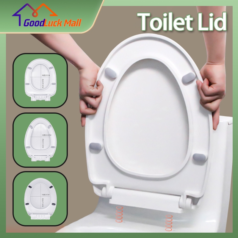 【COD】U/V/O Type Household Toilet Cover Easy to install Toilet Seat High ...