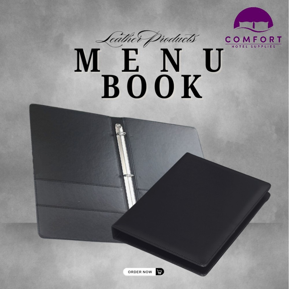 Comfort Homes Supplies Compendium / Menu Book PU Leather | Shopee ...