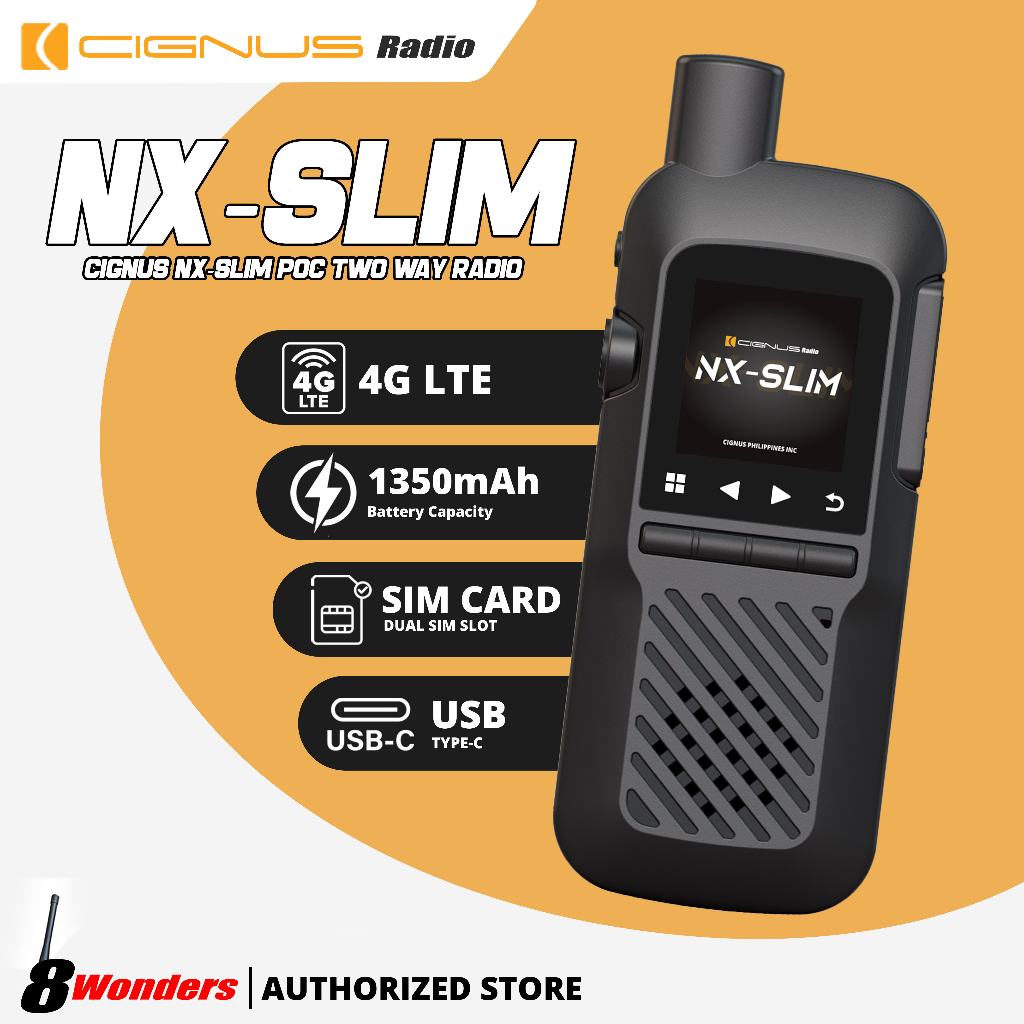 CIGNUS NX SLIM 2025 PoC Radio | Shopee Philippines