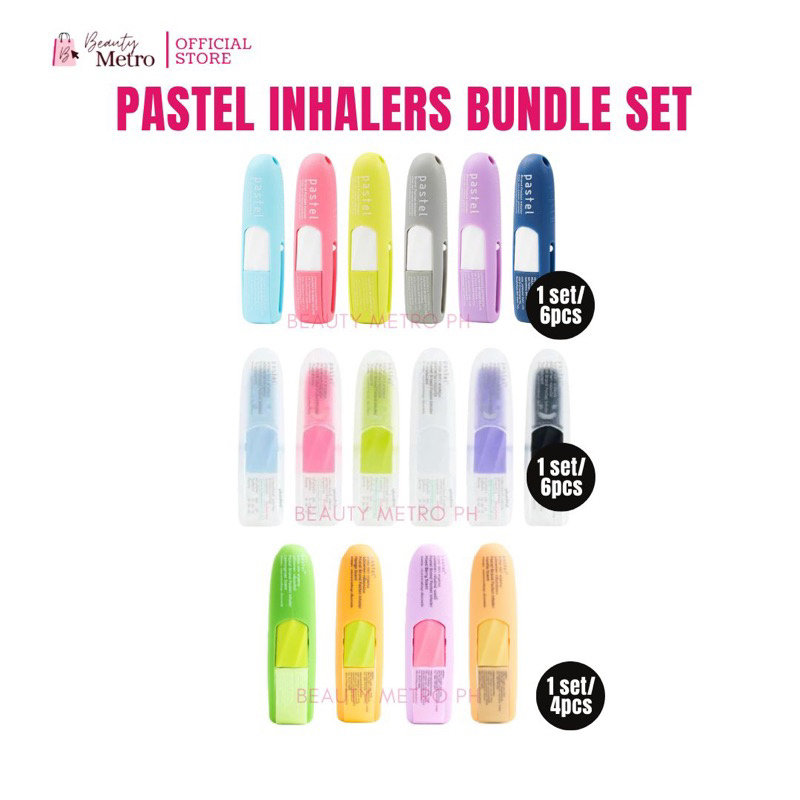 Pastel Inhalers Bundle Set Thailand | Shopee Philippines
