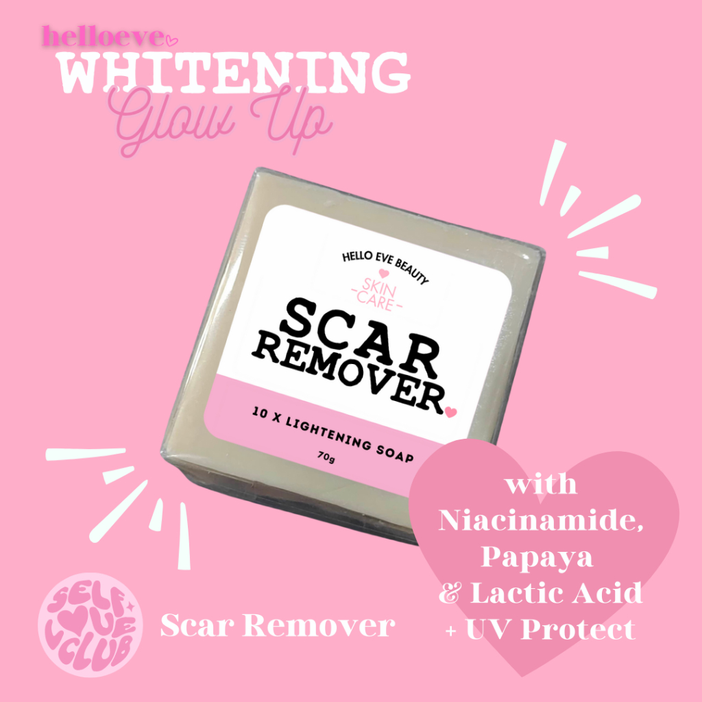 SCAR REMOVER Niacinamide Soap Bleaching whipped Scrub Soap 75g | Shopee ...
