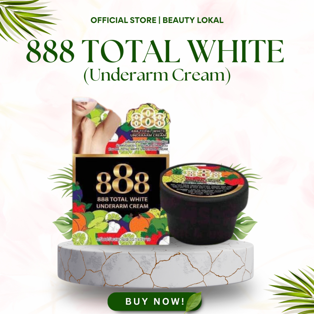 888 Total White World Wide Underarm Cream | Shopee Philippines