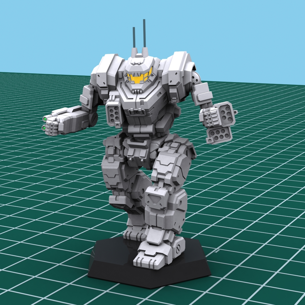 Kintaro Medium BattleMech (Battletech Proxy) | Shopee Philippines