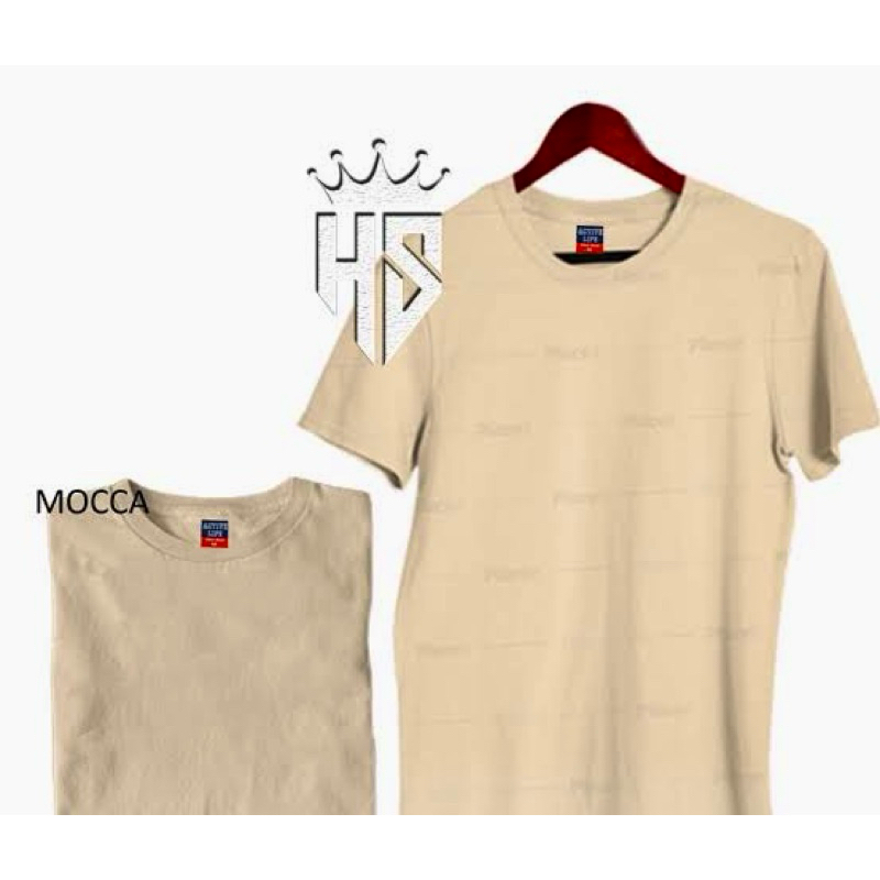 MOCHA MOUSSE Plain T-Shirt Color of the Year 2025 Unisex | Shopee ...