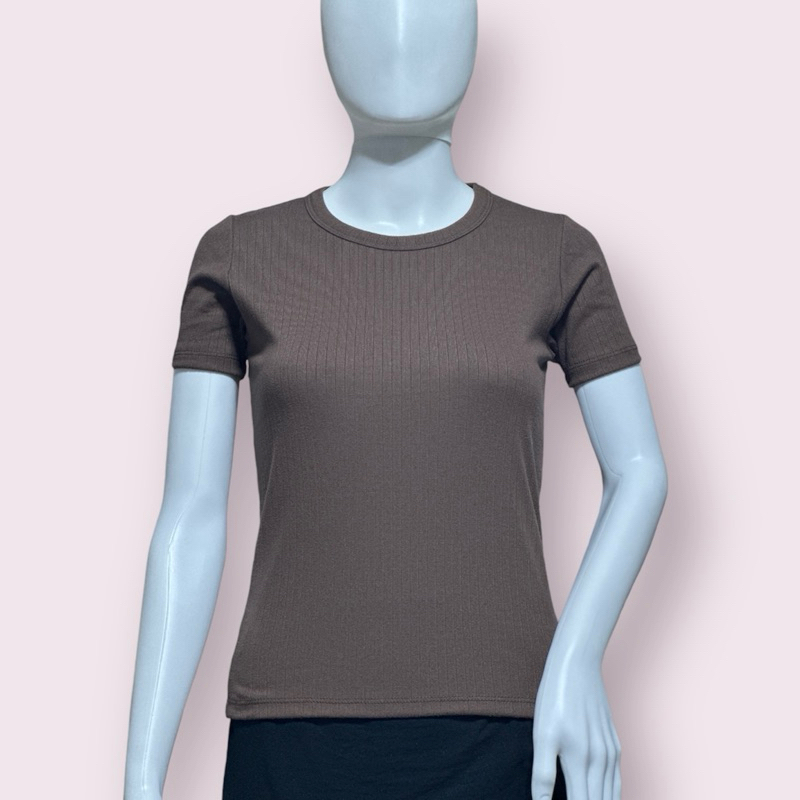 CASSEY BASIC ROUNDNECK FULL LENGTH | Shopee Philippines