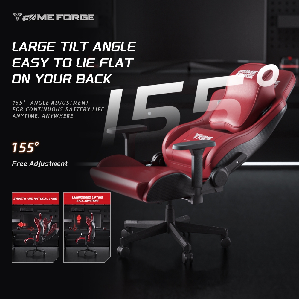 GAMEFORGE Warrior Throne series gaming chair ergonomic chair | Shopee ...