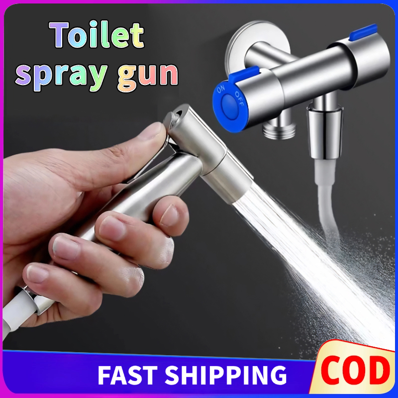 Toilet spray gun Bathroom high pressure water gun Galley Rinse ...