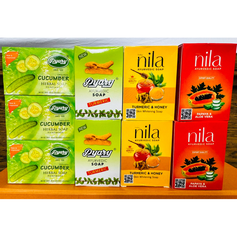 PYARY And NILA Turmeric Soap 75g (Original 100%) | Shopee Philippines