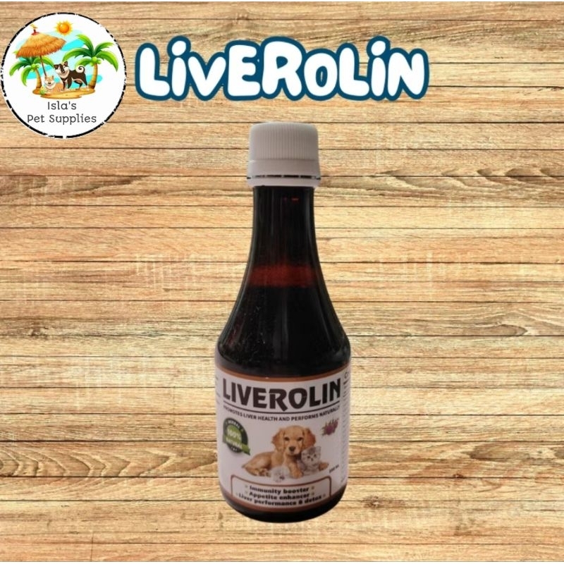Liverolin Liver Performance Booster 200ml Dog and Cat Appetite Enhancer ...