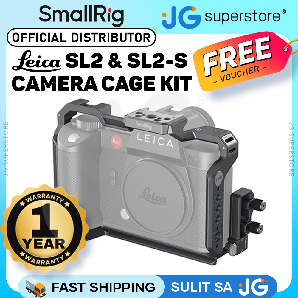 SmallRig Metal Camera Cage Kit for Leica SL2 and SL2-S with Cable Clamp ...