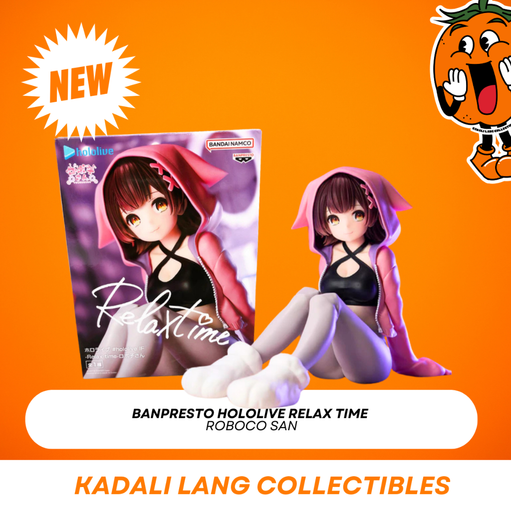 AUTHENTIC BANPRESTO HOLOLIVE RELAX TIME ROBOCO SAN | Shopee Philippines