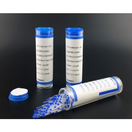 HEMATOCRIT CAPILLARY TUBE RED/BLUE | Shopee Philippines