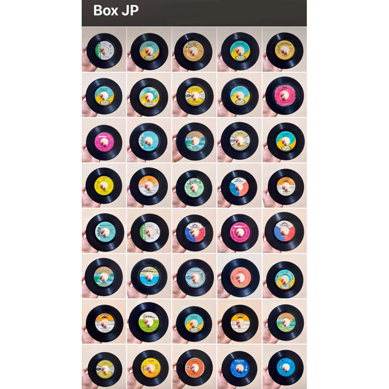 45rpm Vinyl Record Box JP OPM Various Artists | Shopee Philippines