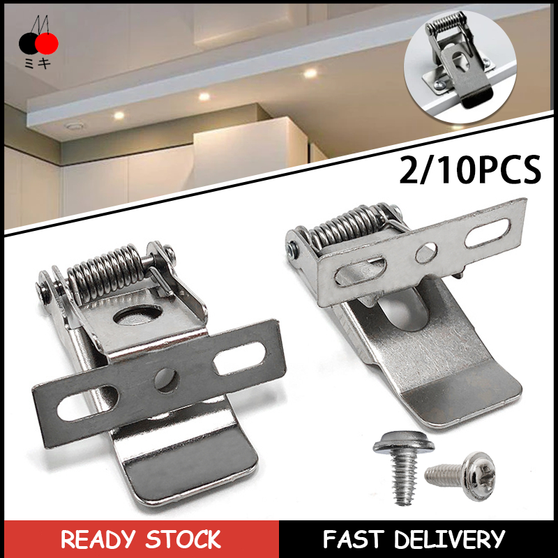 10pcs LED Ceiling Downlight Panel Lamps Spring Clamp Retaining ...